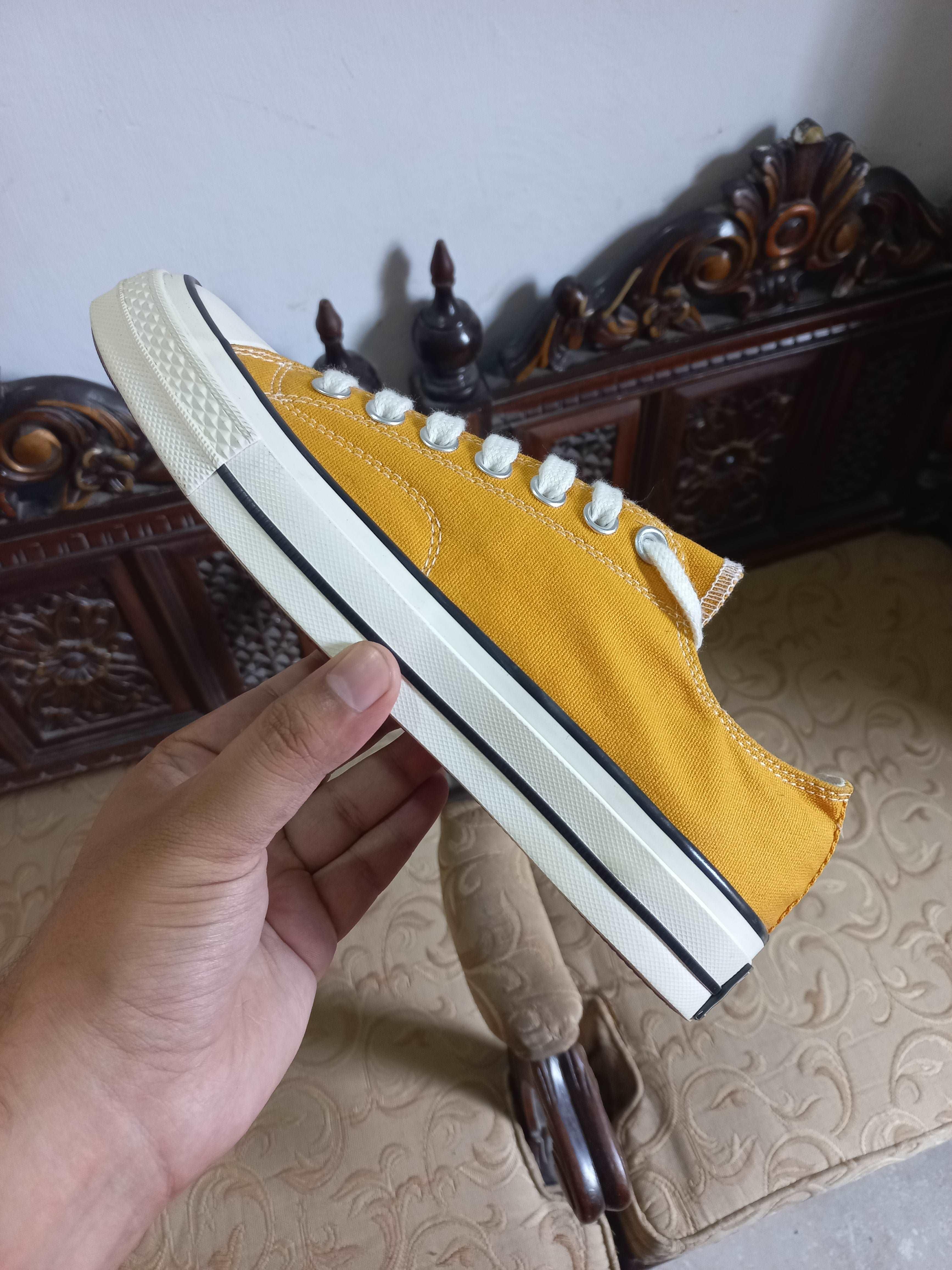 Converse Chuck 70 Vintage Canvas Sunflower Yellow – Sneak Kicks
